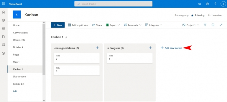 How to create a kanban board in SharePoint