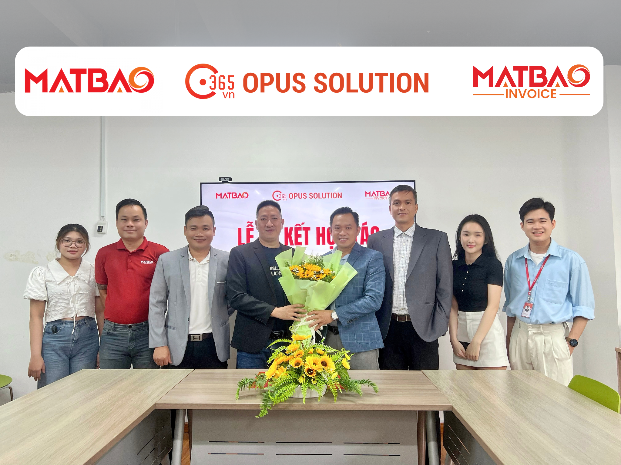 LỄ KÝ KẾT HỢP TÁC CHIẾN LƯỢC GIỮA OPUS SOLUTION VÀ MẮT BÃO - Opus Solution